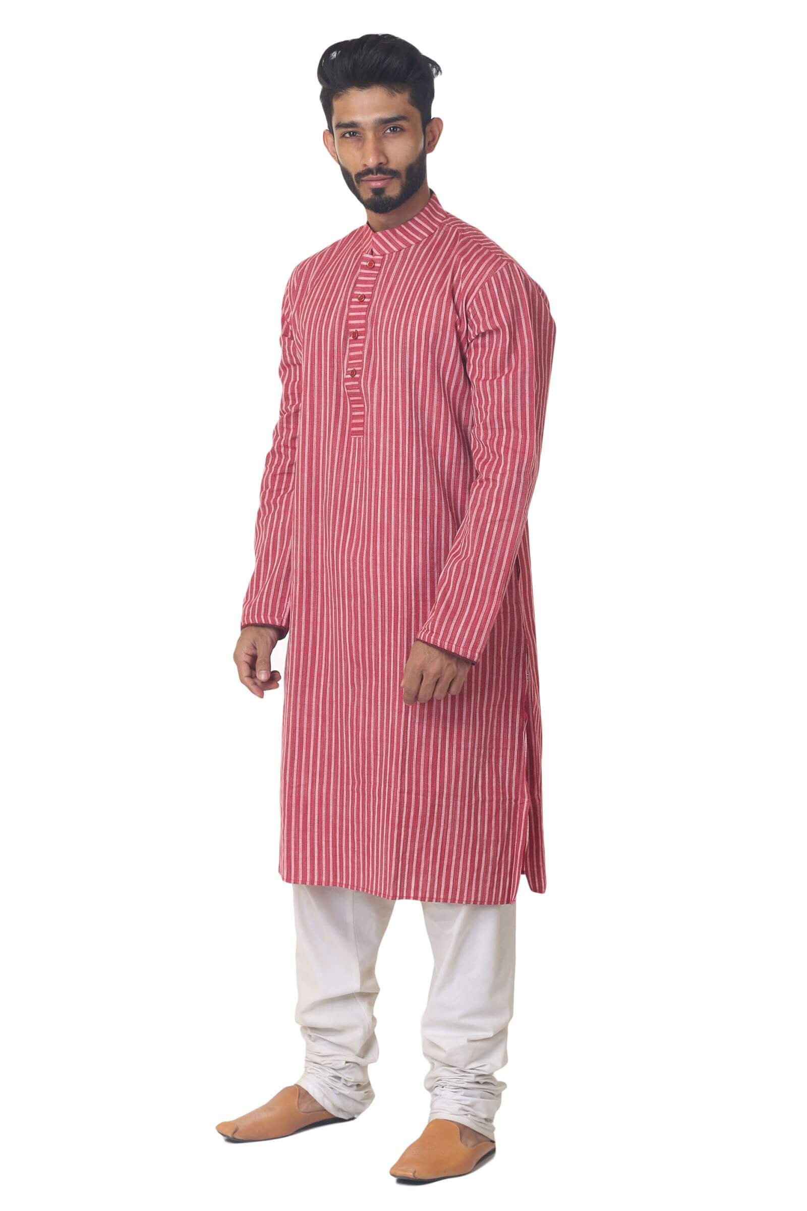 Striped Cotton Panjabi