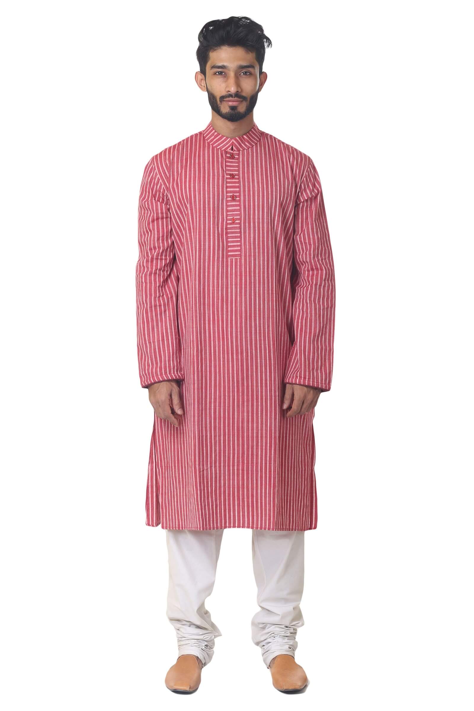 Striped Cotton Panjabi